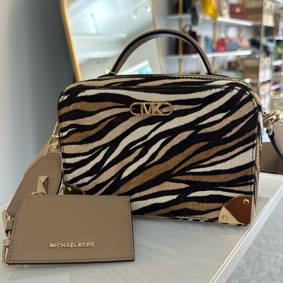 MICHAEL Michael Kors | Bags | Michael Korsestelle Small Trunk Crossbody ...